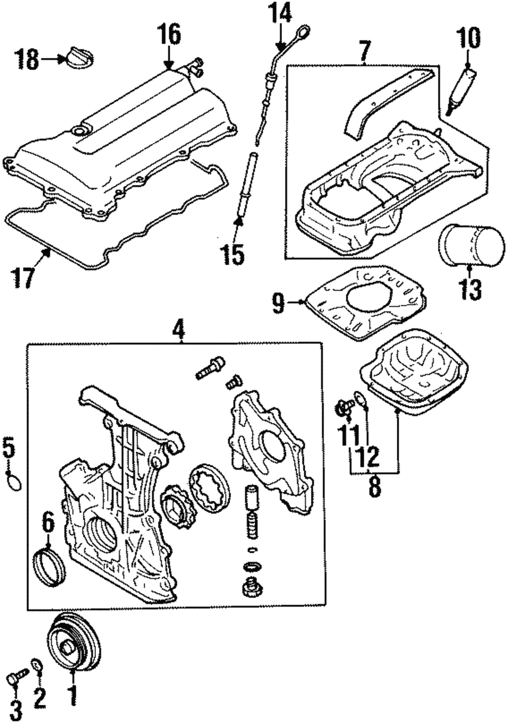 1999-2002 Infiniti G20 Crankshaft Pulley Washer 12308-42L00 | INFINITI ...