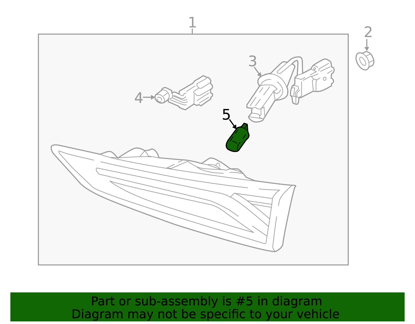 18643-05009-L - Marker Lamp Bulb 2009-2025 Hyundai | Hyundai Wholesale ...