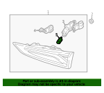 2009-2025 Hyundai Marker Lamp Bulb 18643-05009-L | OEM Parts Online