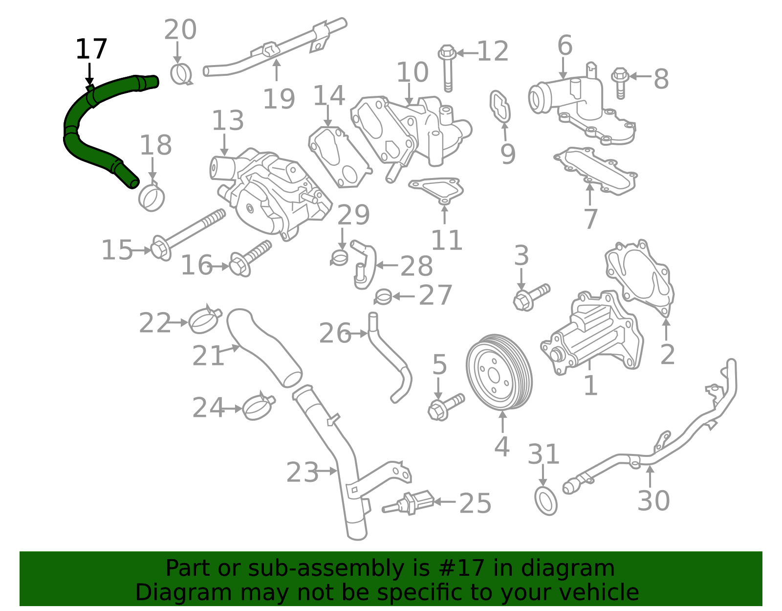 Radiator Hose 14055-EZ31A - Dependable OEM Engine Cooling | AutoNation ...