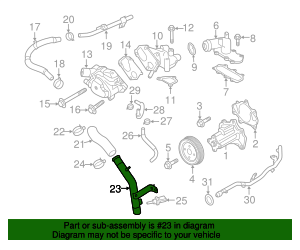 2016-2024 Nissan Lower Pipe 13048-EZ30A | Nissan Parts Central