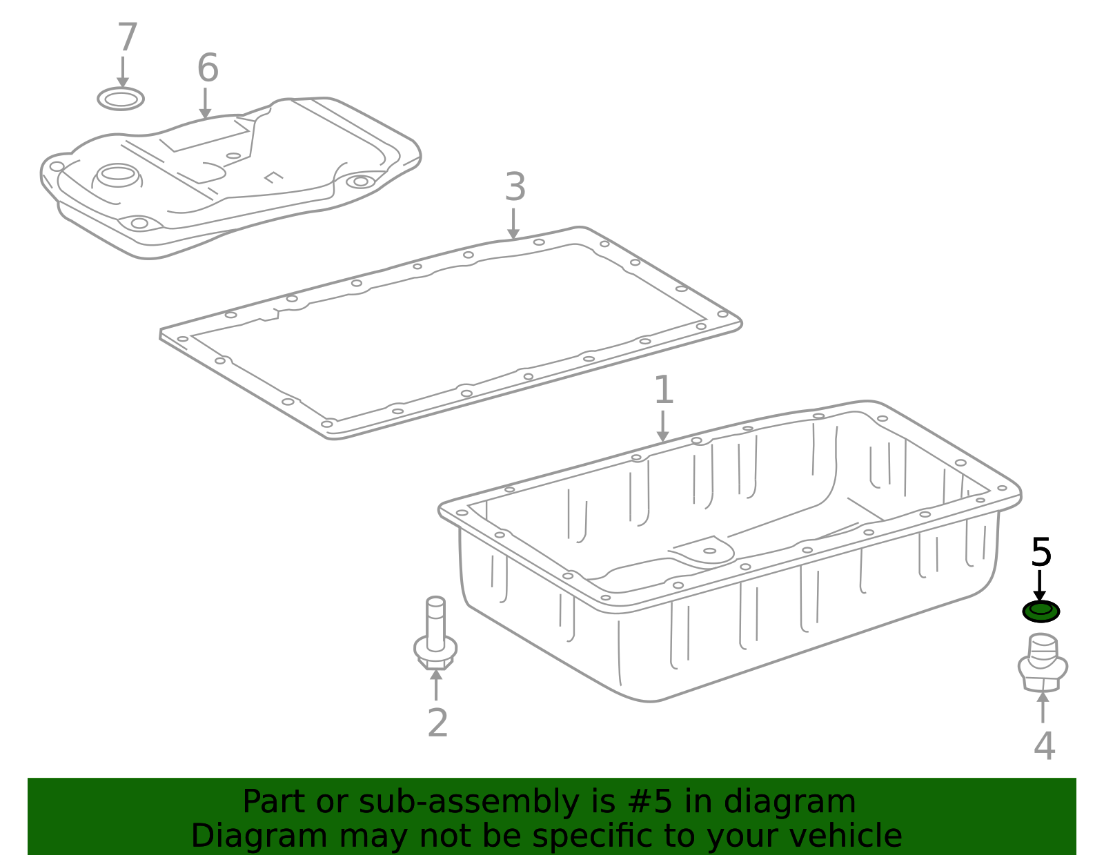 Trans Pan Gasket 35178-30010 | OEM Parts Online