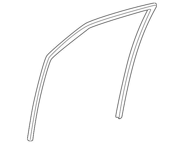 2006-2008 Toyota Matrix Window Channel (Left, Front) 68151-01051 | OEM ...