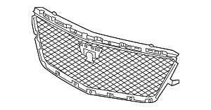 2019-2020 Cadillac CT6 Front Grille 84939299 | Courtesy Parts
