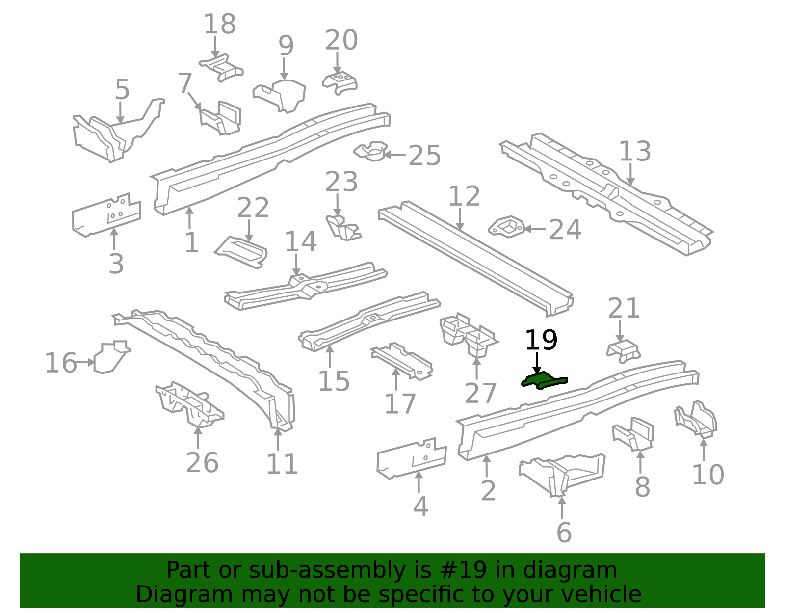 2011-2020 Toyota Sienna Mount Bracket 51752-08010 | MotorMotor