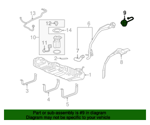 2003-2011 GM Cap 25862765 GM | GMPartsDirect.com