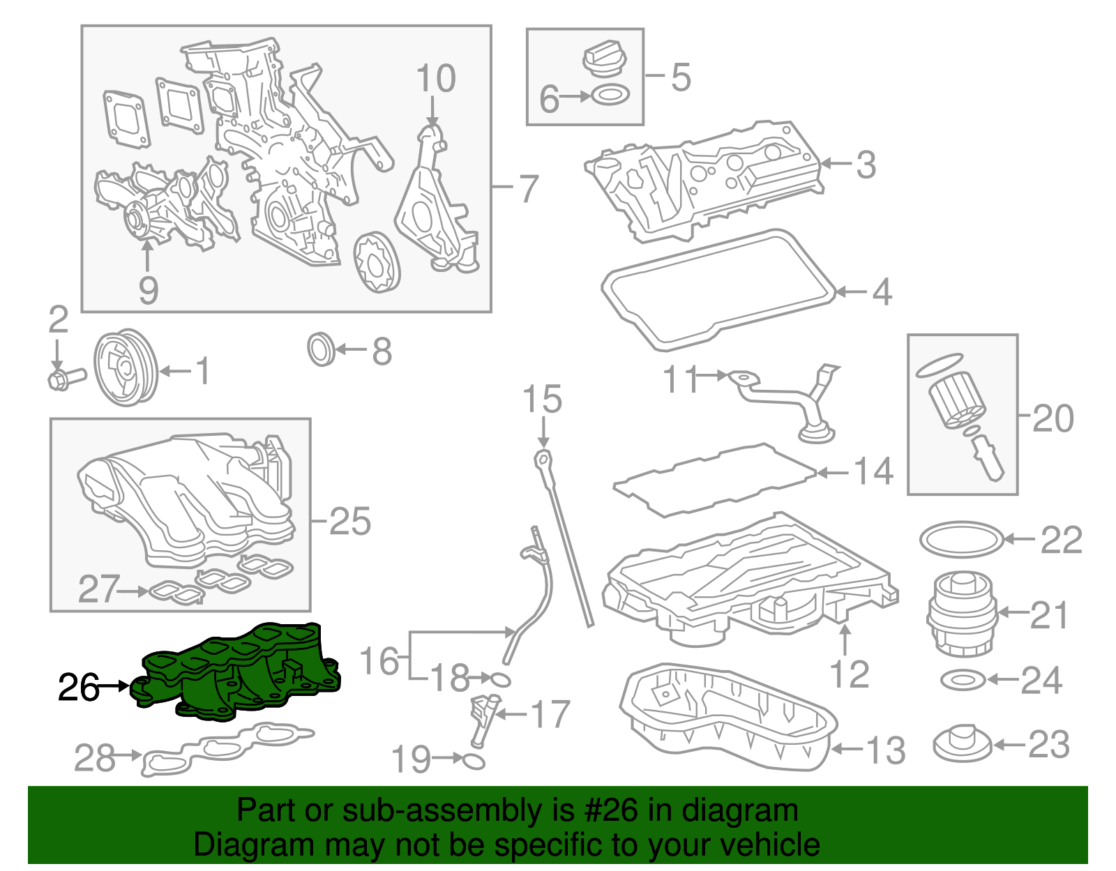 2006-2018 Toyota 2006-2018 Toyota - Intake Manifold 17111-0P030 ...
