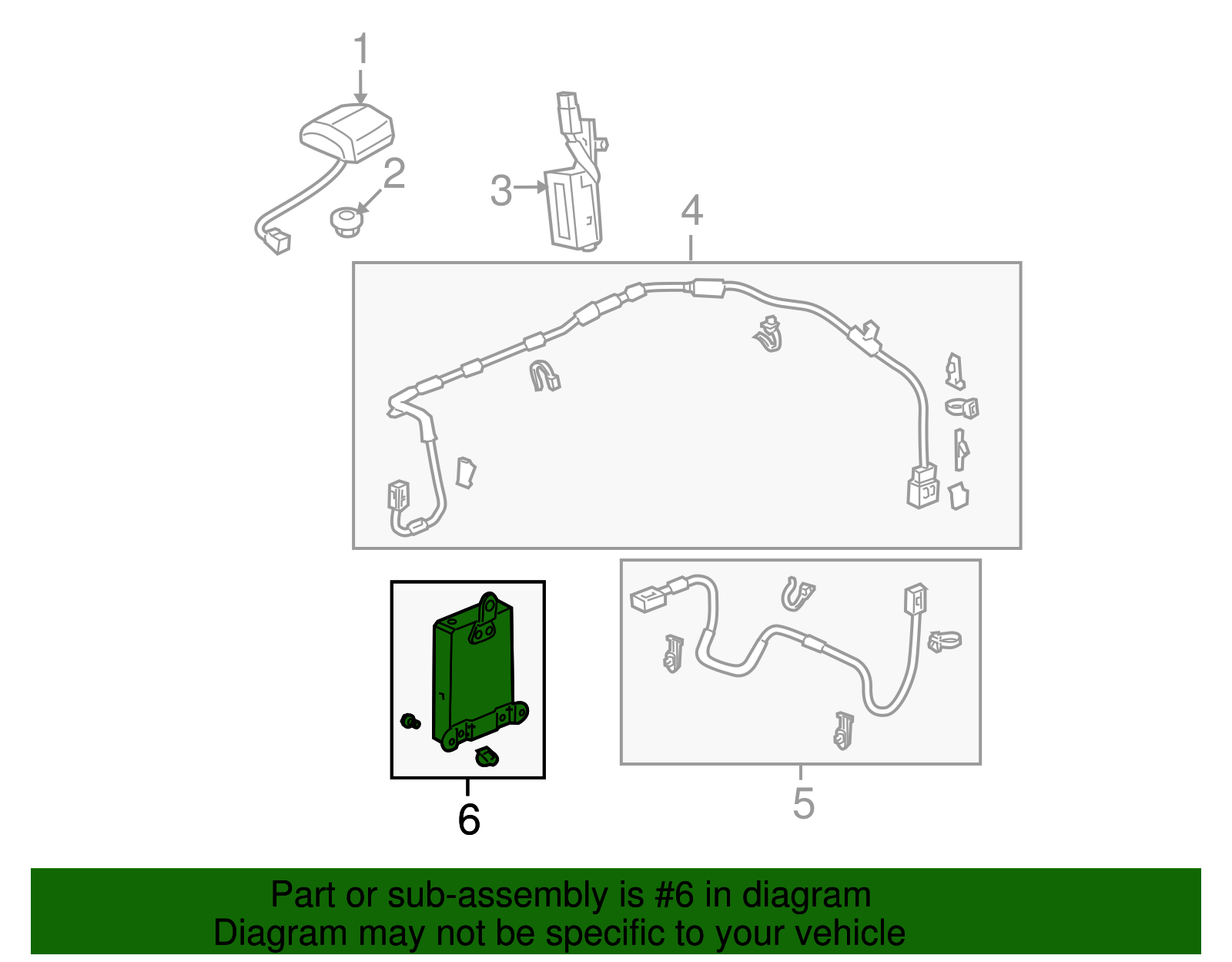 39820-TK8-A01 - Control Module 2011-2015 Honda | Honda Parts Online