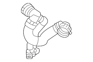 2019-2025 Land Rover Upper Hose LR137873 | LandRoverParamusParts