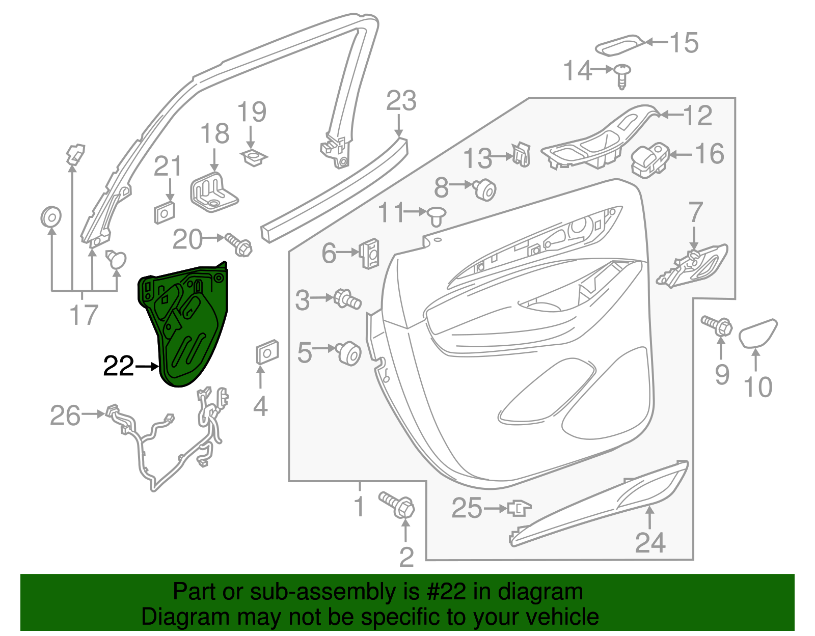 2018-2024 Buick Enclave Water Deflector 85610474 | Shop Matick Buick GMC