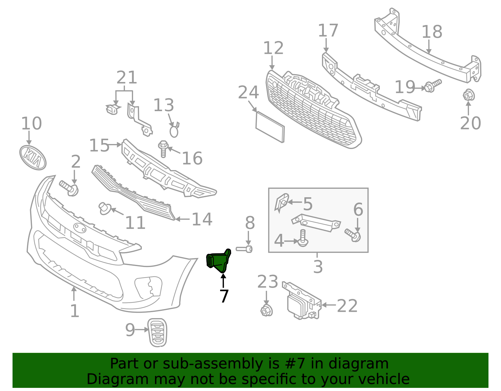 86541-H9AA0 - Inlet Duct 2021-2023 Kia Rio | Genuine Kia Parts ...