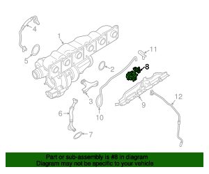2012-2017 BMW Pressure Valve 11-74-7-649-407 | OEM Parts Online