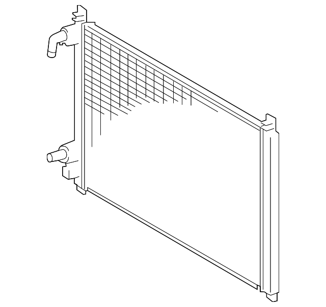 16550-36030 - Auxiliary Radiator 2016-2025 Lexus | Longo Lexus Parts