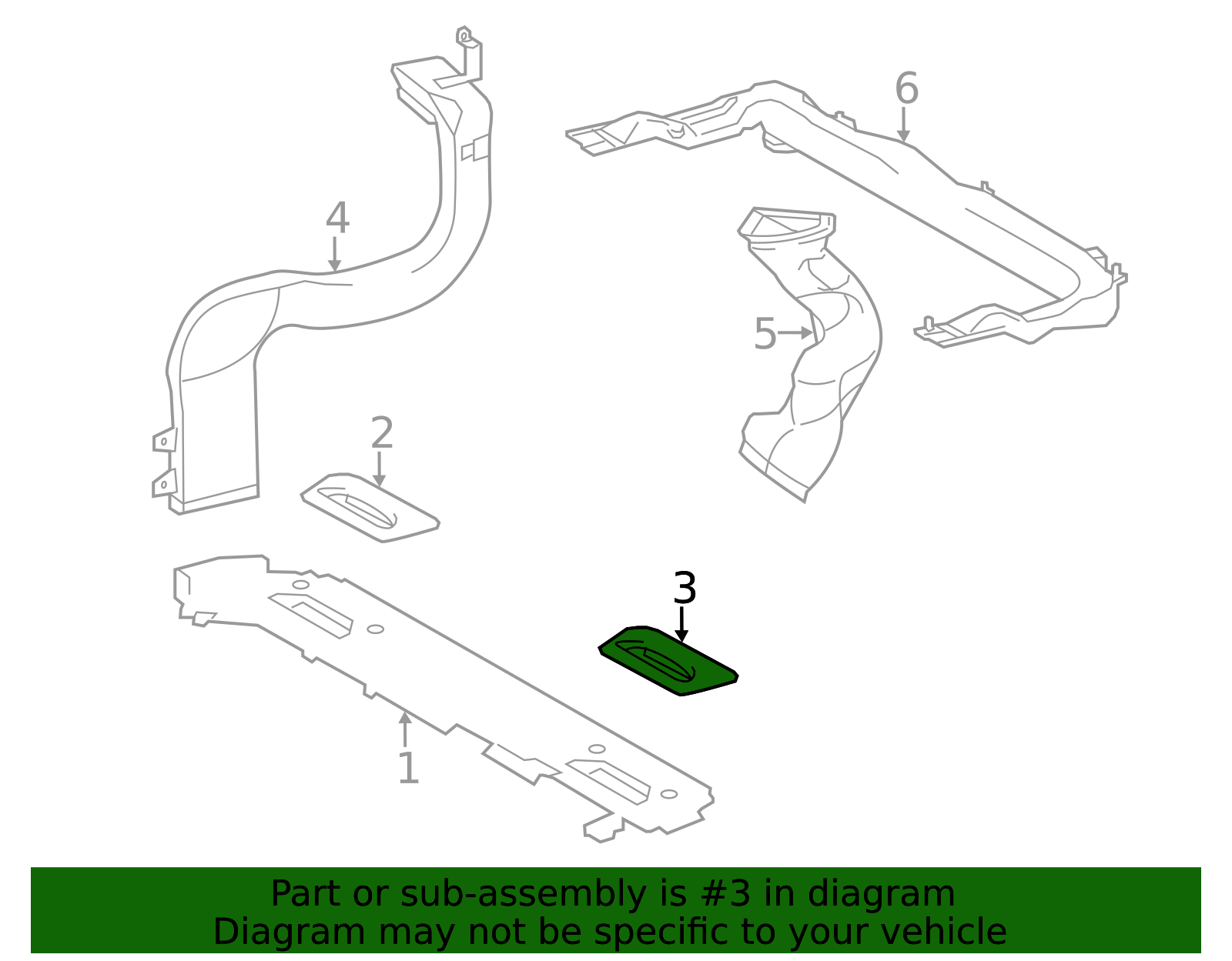 Dashboard Air Vent - Direct Airflow, OEM Style | AutoNation Parts