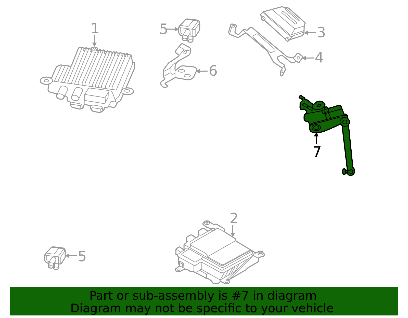 OEM Porsche Sensor (9j1616572a) 2020-2025 Porsche Taycan | OEM Luxury Parts