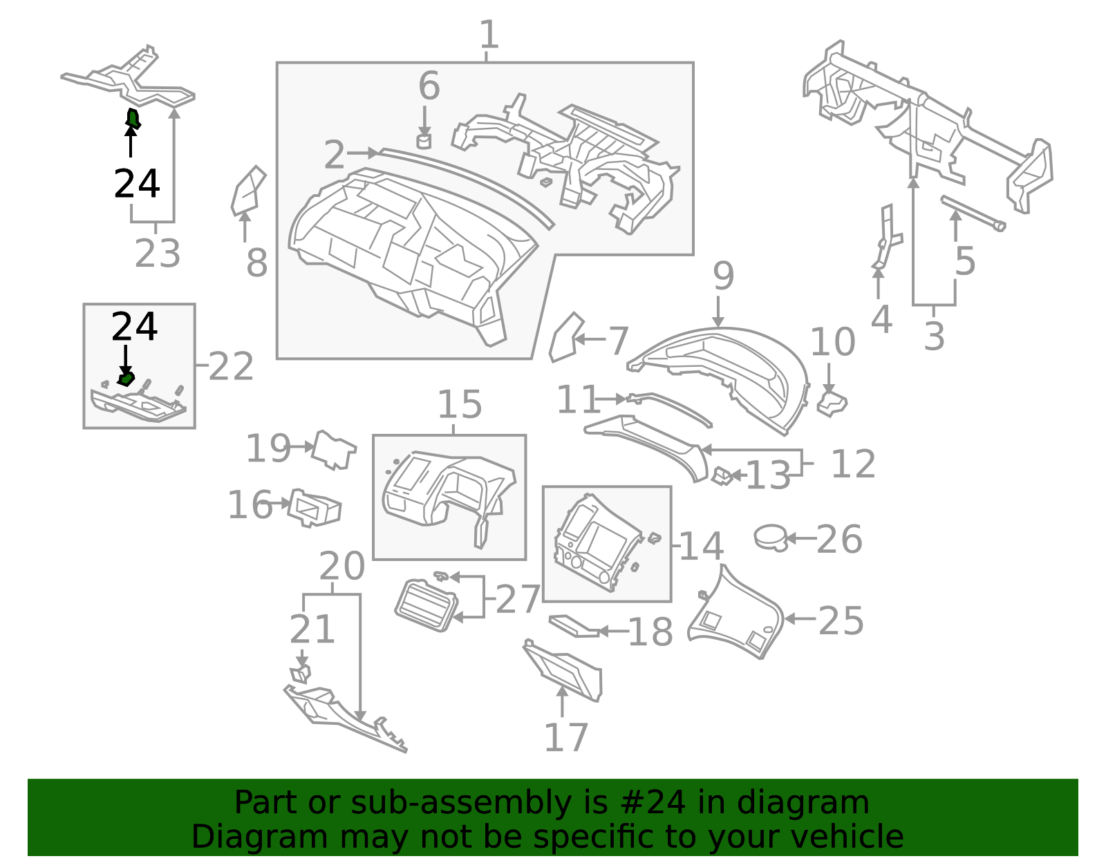 90666-SDA-A01 - 2003-2025 Honda - Clip Snap Fitting (Po)(Natural ...