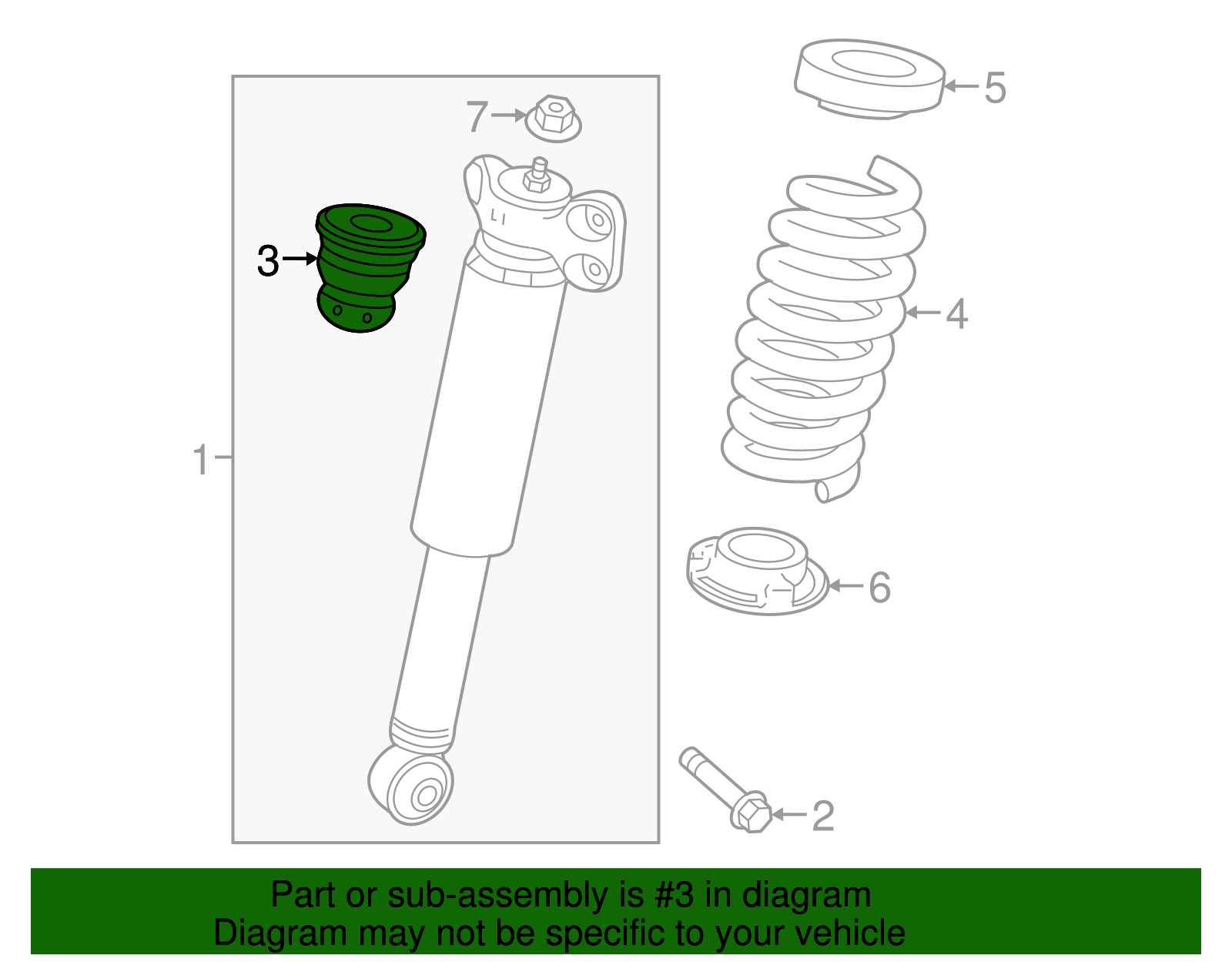 2013-2024 Chevrolet Camaro Rear Shock Absorber Bumper 22942947 | Shop ...