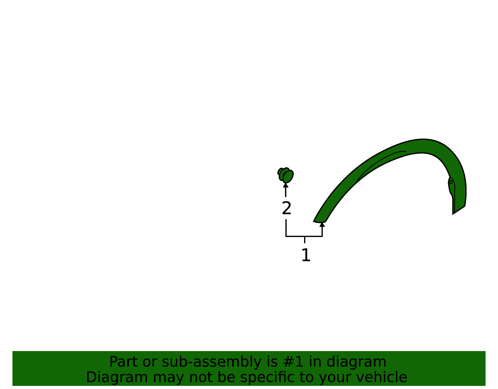 2023-2025 Subaru Outback Wheel Opening Molding 91112AN76B | Subaru ...