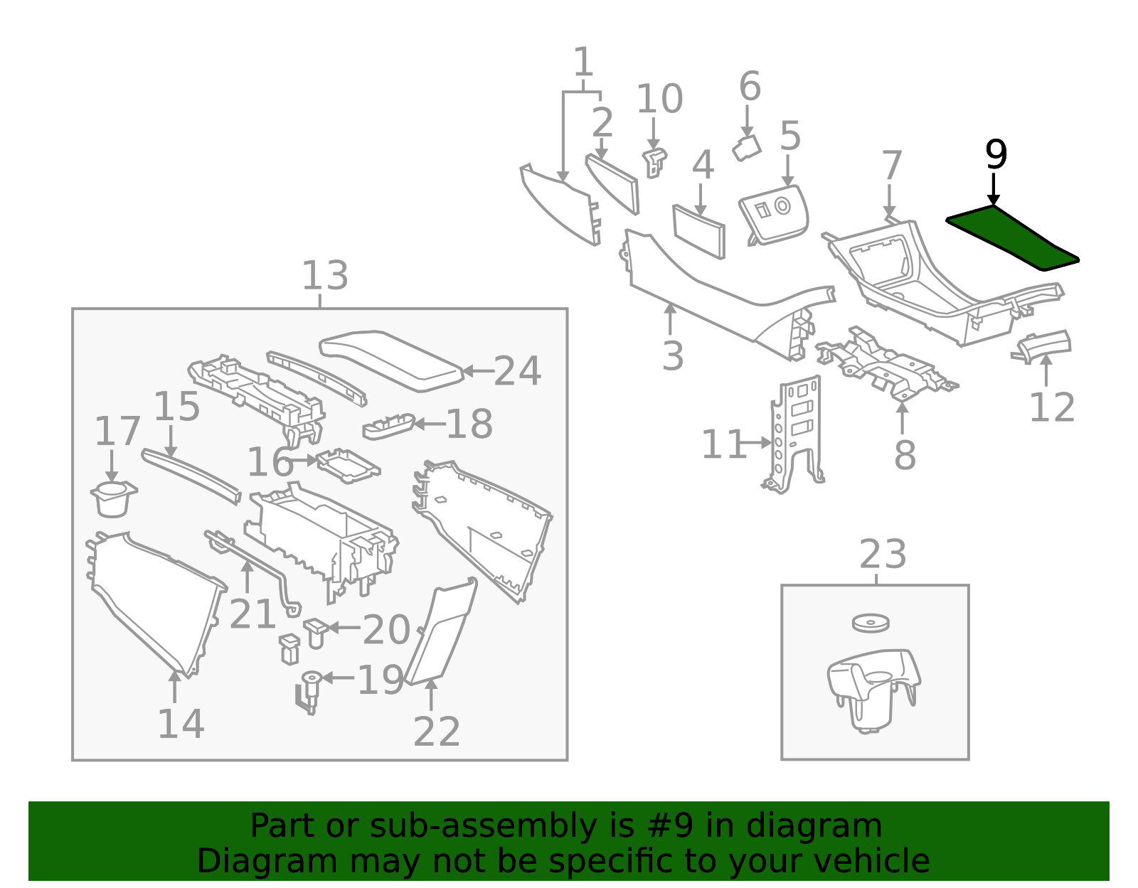 OEM Console Mat Replacement - Durable Interior Protection | AutoNation ...