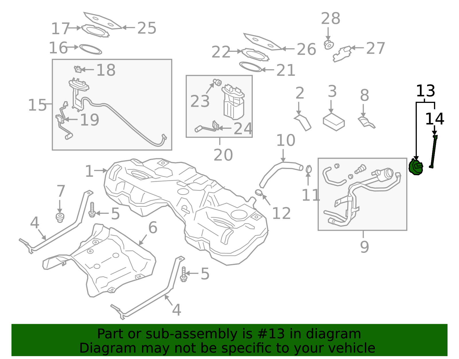 Genuine Fuel Cap for 2004-2025 Hyundai | Part# 31010-3L600 | Hyundai ...