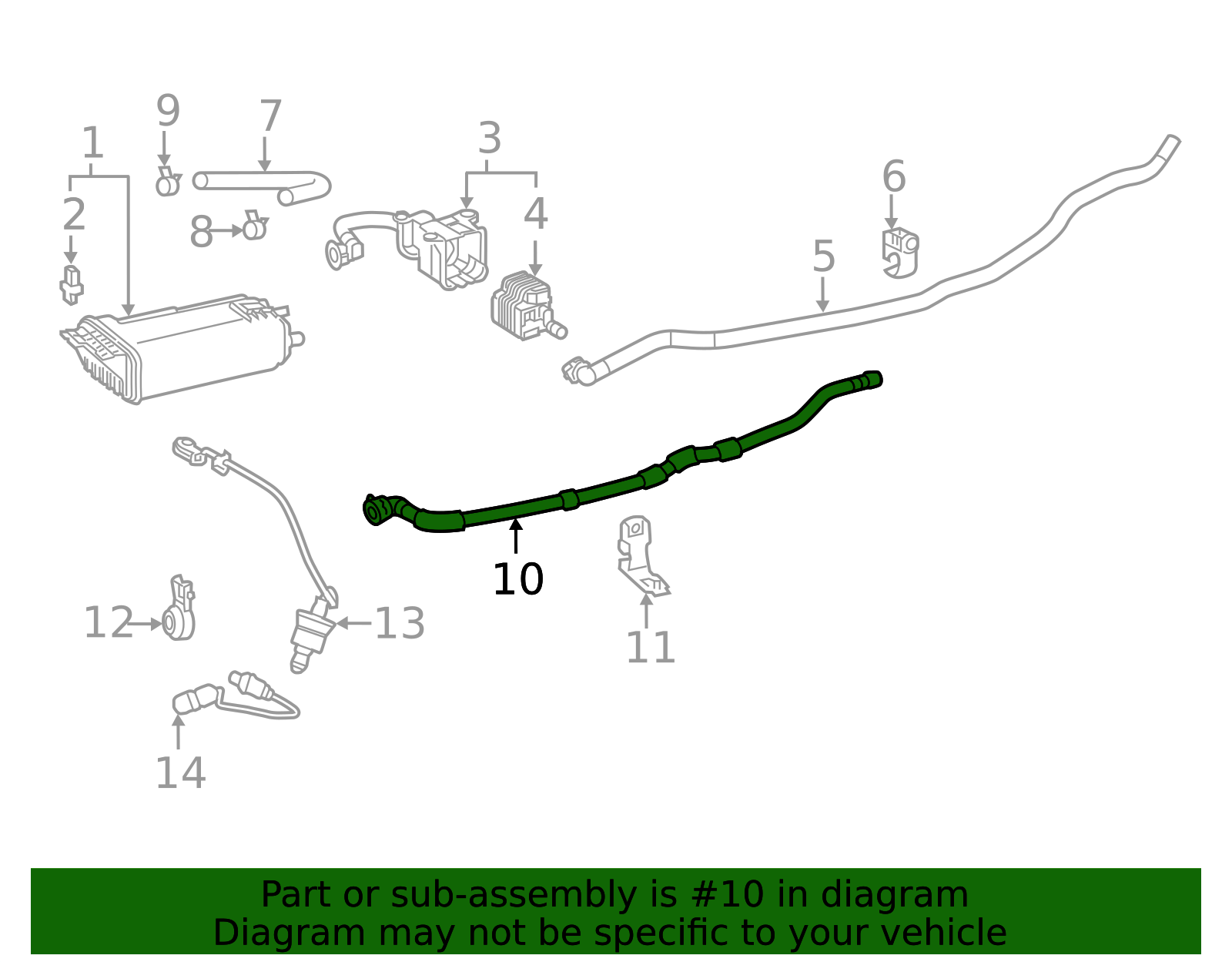 2019-2025 Toyota Vent Tube 77227-0R100 | MotorMotor
