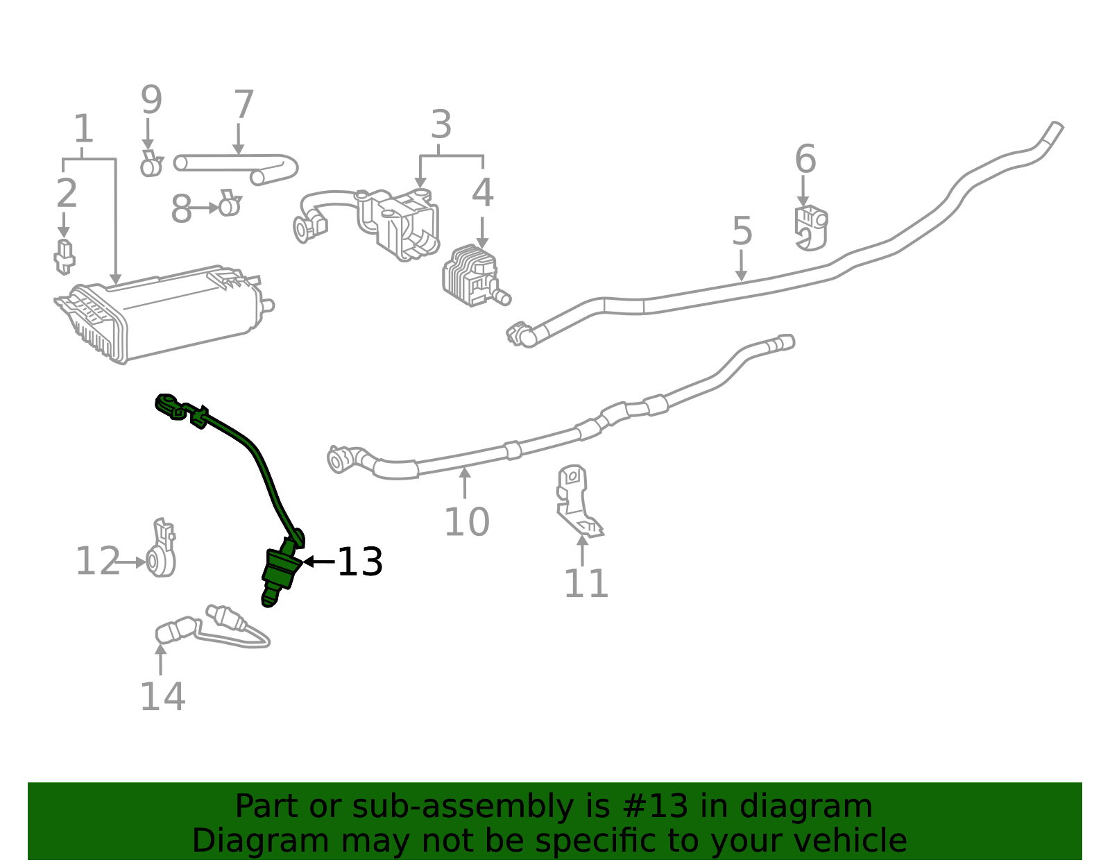 2018-2025 Toyota Oxygen Sensor 89467-06250 | OEM Parts Online
