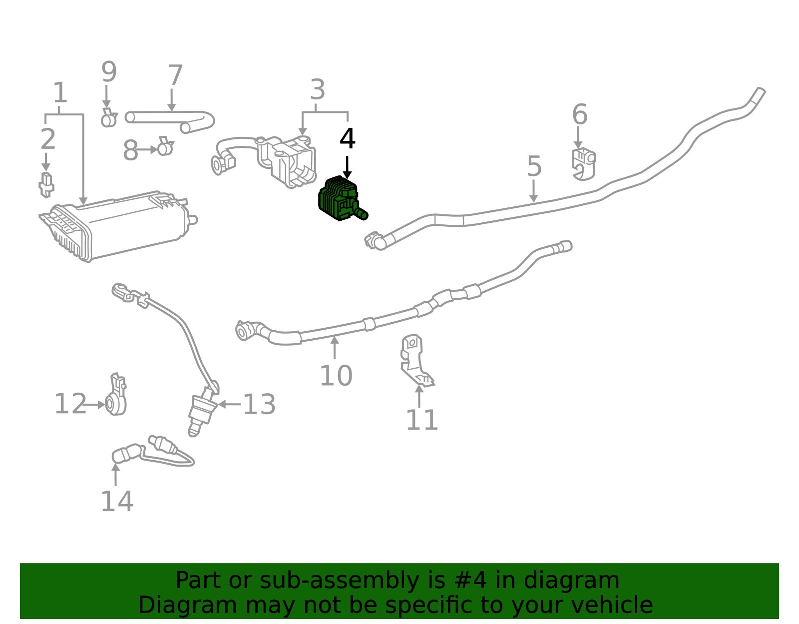 Genuine Official Toyota Evaporative Emissions System Leak Detection ...
