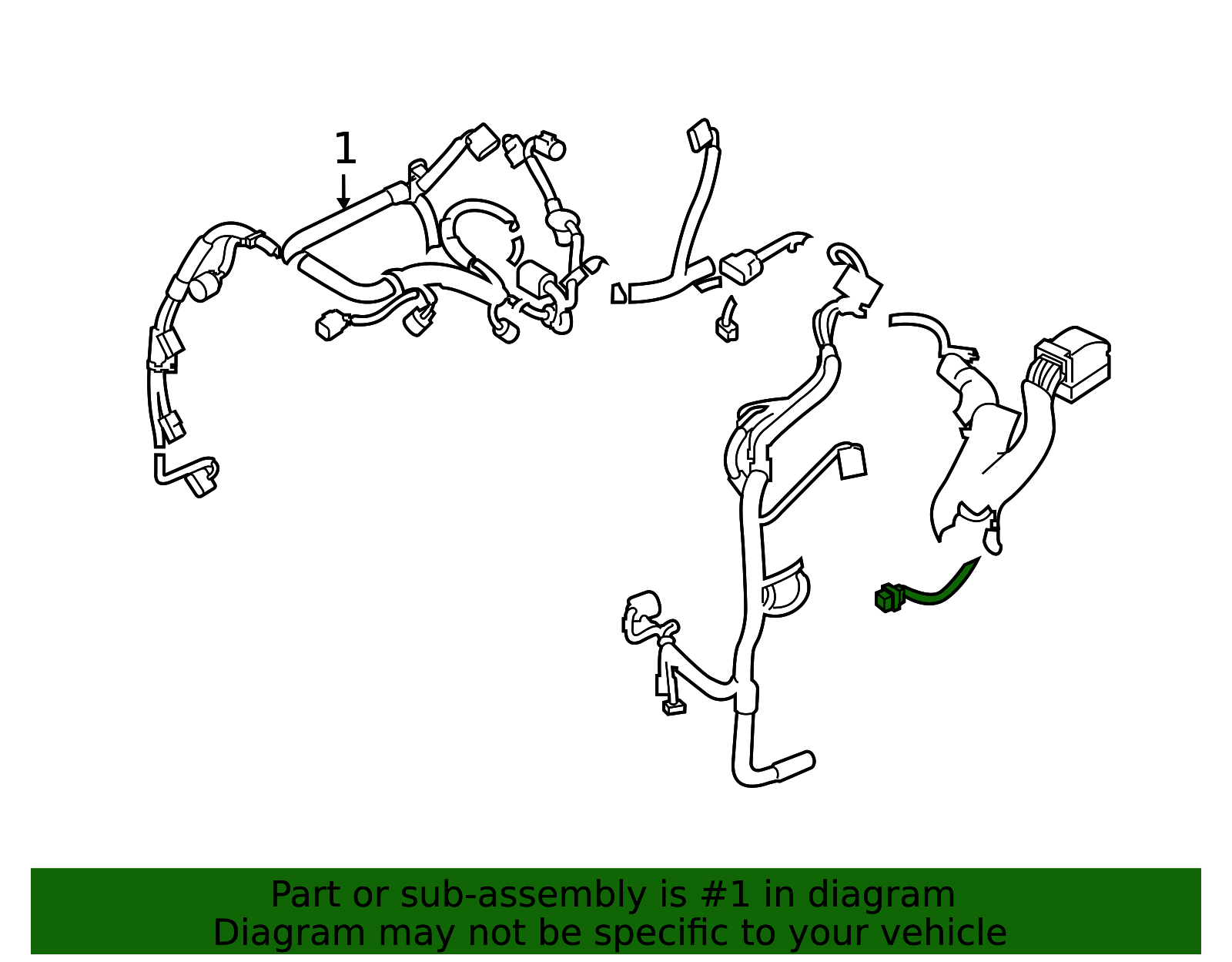 24020AH240 - 2022-2024 Subaru Forester - Engine Harness | Subaru Parts HQ