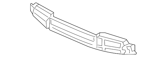 71172-T2F-A00 - 2013-2015 Honda Accord - Box Front Bumper Beam | Honda ...