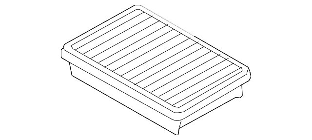 PEHH-13-3A0 - Air Filter 2016-2021 Mazda CX-3 | Mazda-Parts