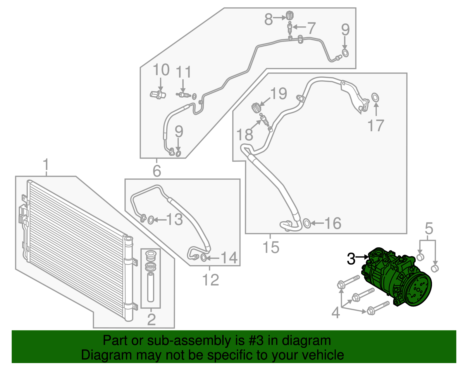 2018-2024 Volkswagen Compressor 7N0-820-803-E | OEM Parts Online
