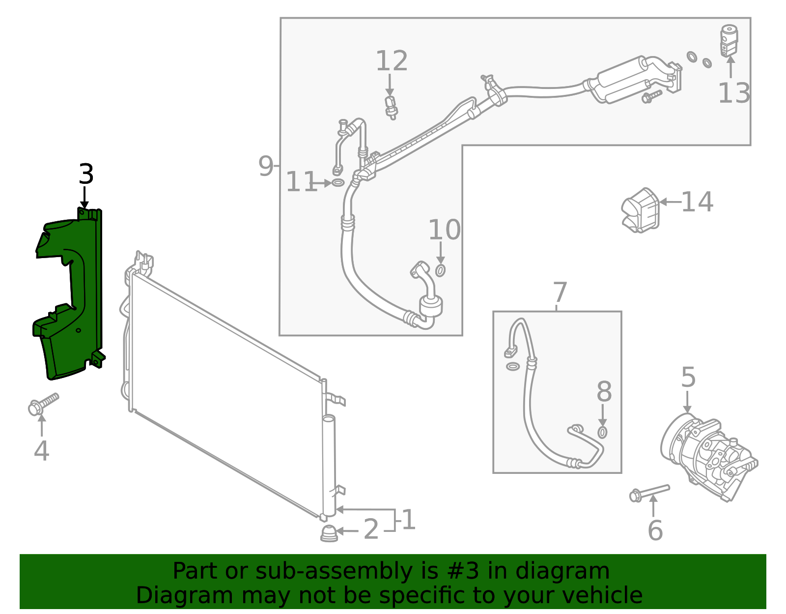 2024-2025 Hyundai Sonata Air Guide 29134-L1AA0 | OEM Parts Online