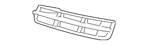 4L0-807-682-B-01C - Outer Grille 2010-2015 Audi Q7 | Audi OEM Parts Guy