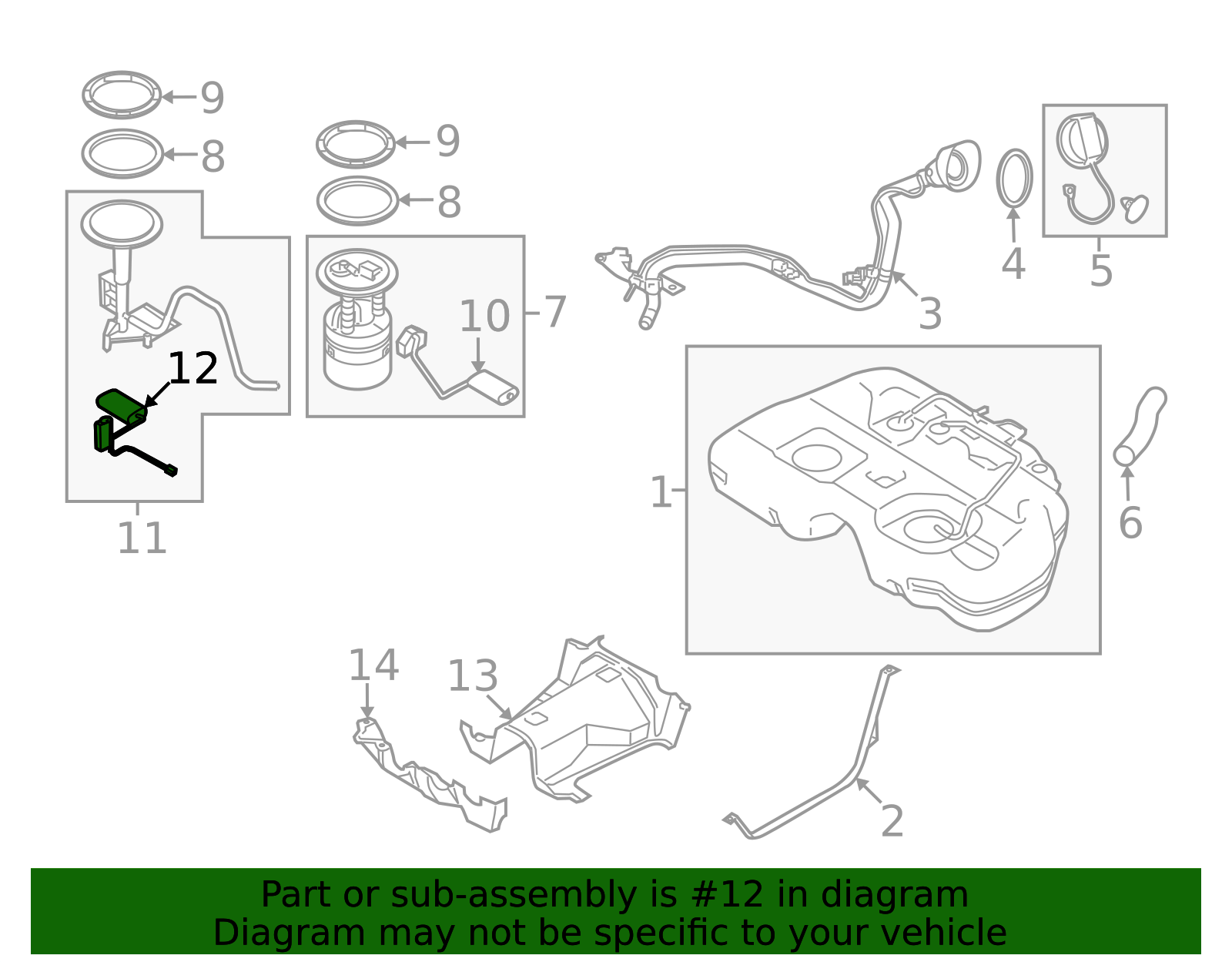 2015-2024 Nissan Murano Level Indicator 25060-5AA2A | Nissan Parts Central