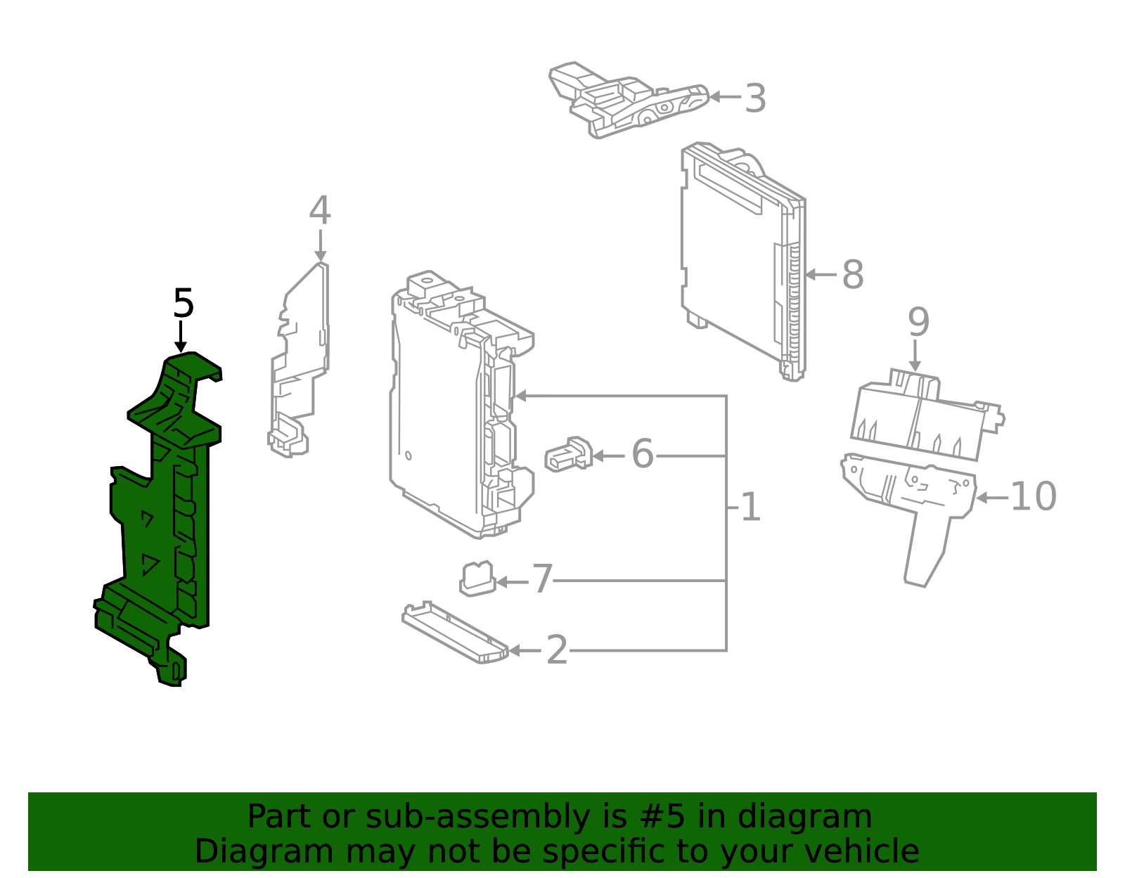 82666-33630 - High-Quality Junction Block Bracket for 2018-2024 Toyota ...