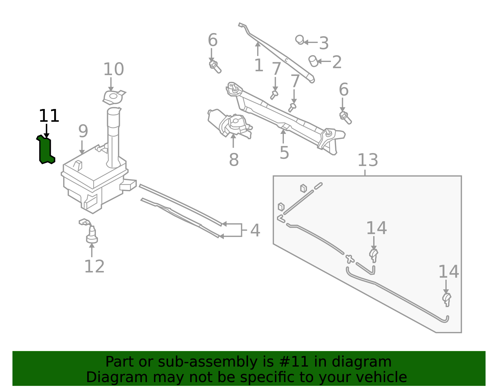 Washer Pump - OEM Windshield Cleaning for Hyundai | AutoNation Parts