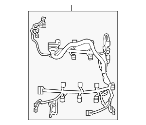 2020-2025 Ford Engine Harness KU5Z-12A581-U | Varsity Ford