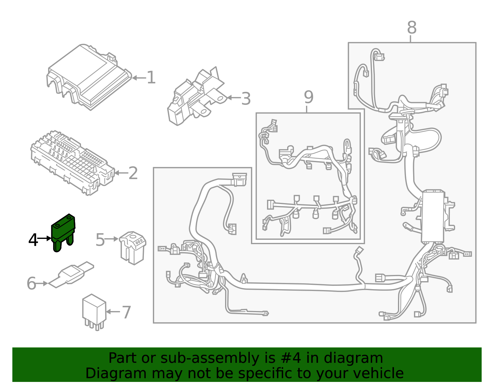 GU5Z-14526-BBA - Mini Fuse - 2020-2025 Ford | Lasco Auto Parts
