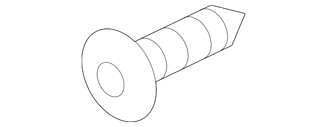93913-15520 - License Bracket Retainer Screw 2002-2025 Honda | Honda ...