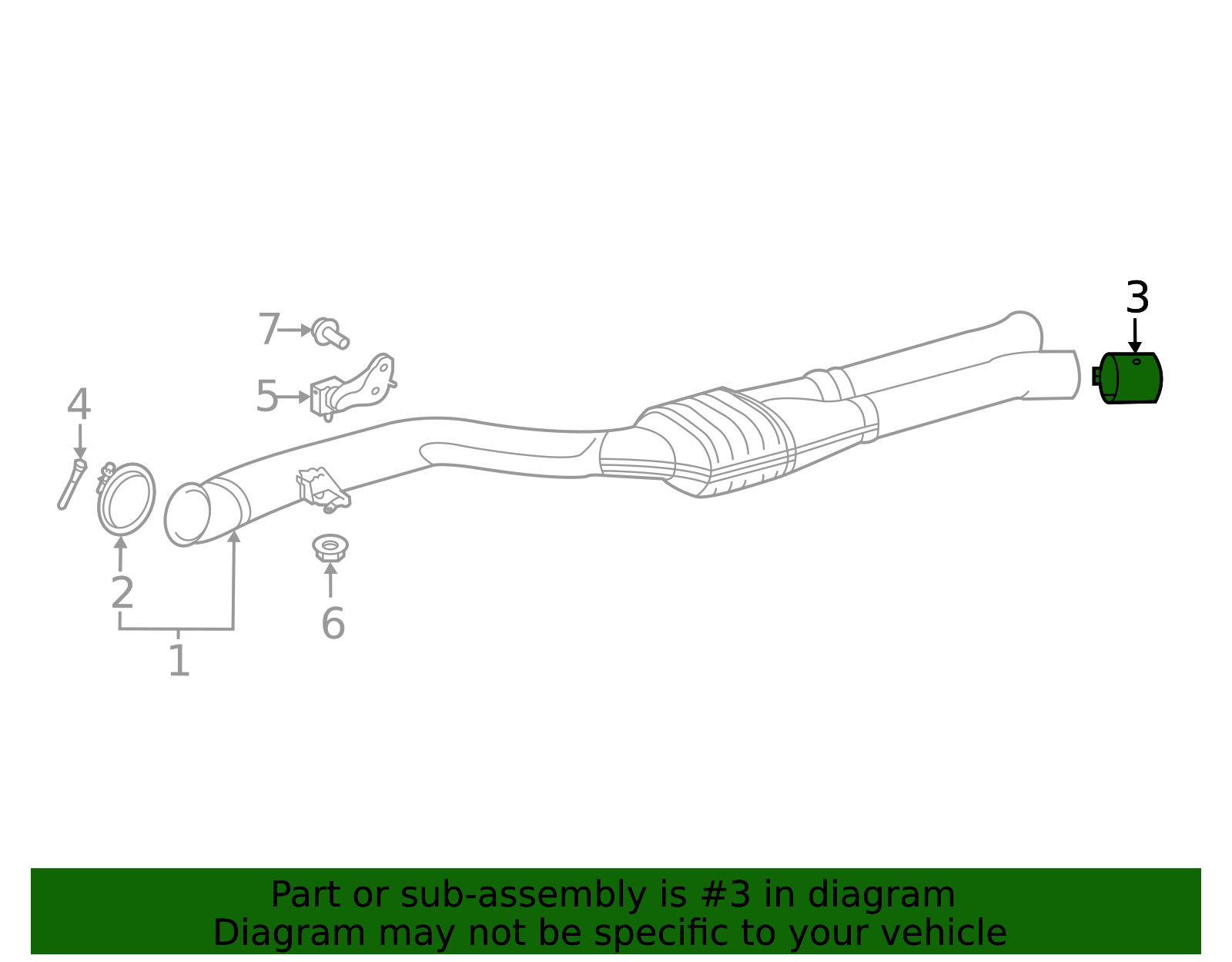 90118-WA371 - Exhaust Pipe Clamp 2020-2025 Toyota GR Supra | Toyota San ...
