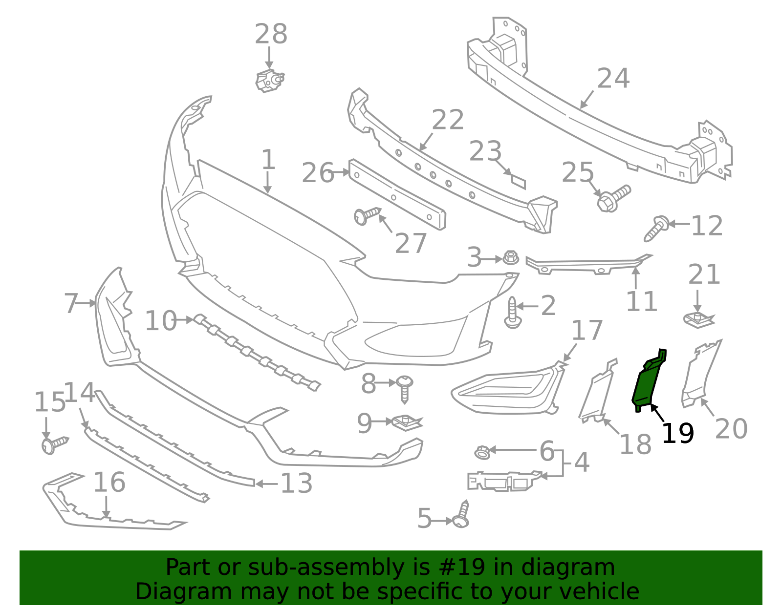 2019-2022 Hyundai Veloster N Air Duct 86545-K9000 | World OEM Parts Hyundai