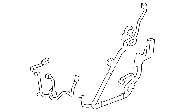 2018-2019 Chevrolet Impala Front Driver Side Door Wiring Harness ...