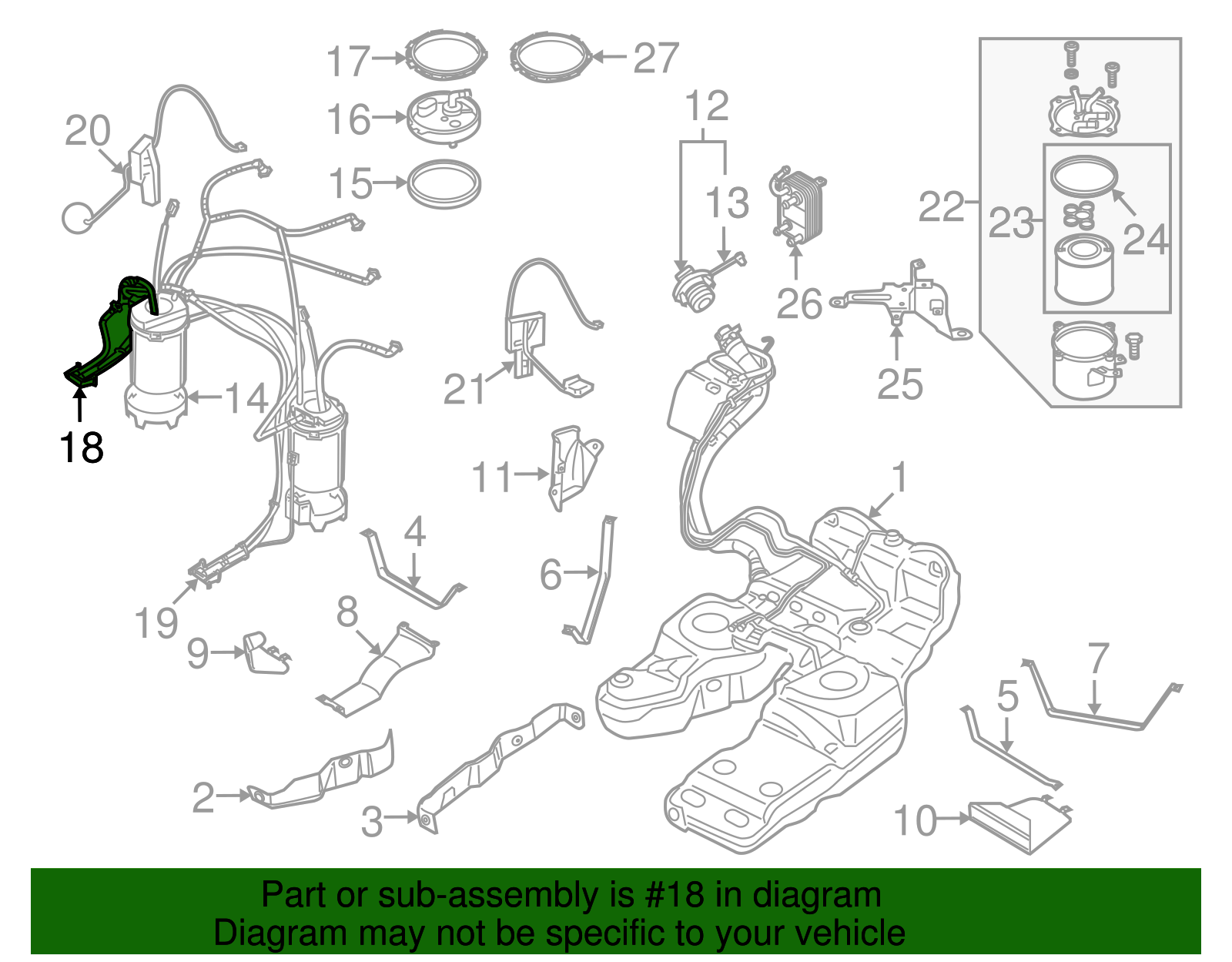 4L0-919-715-B - Auxiliary Pump 2009-2010 Audi Q7 | Audi OEM Parts Guy