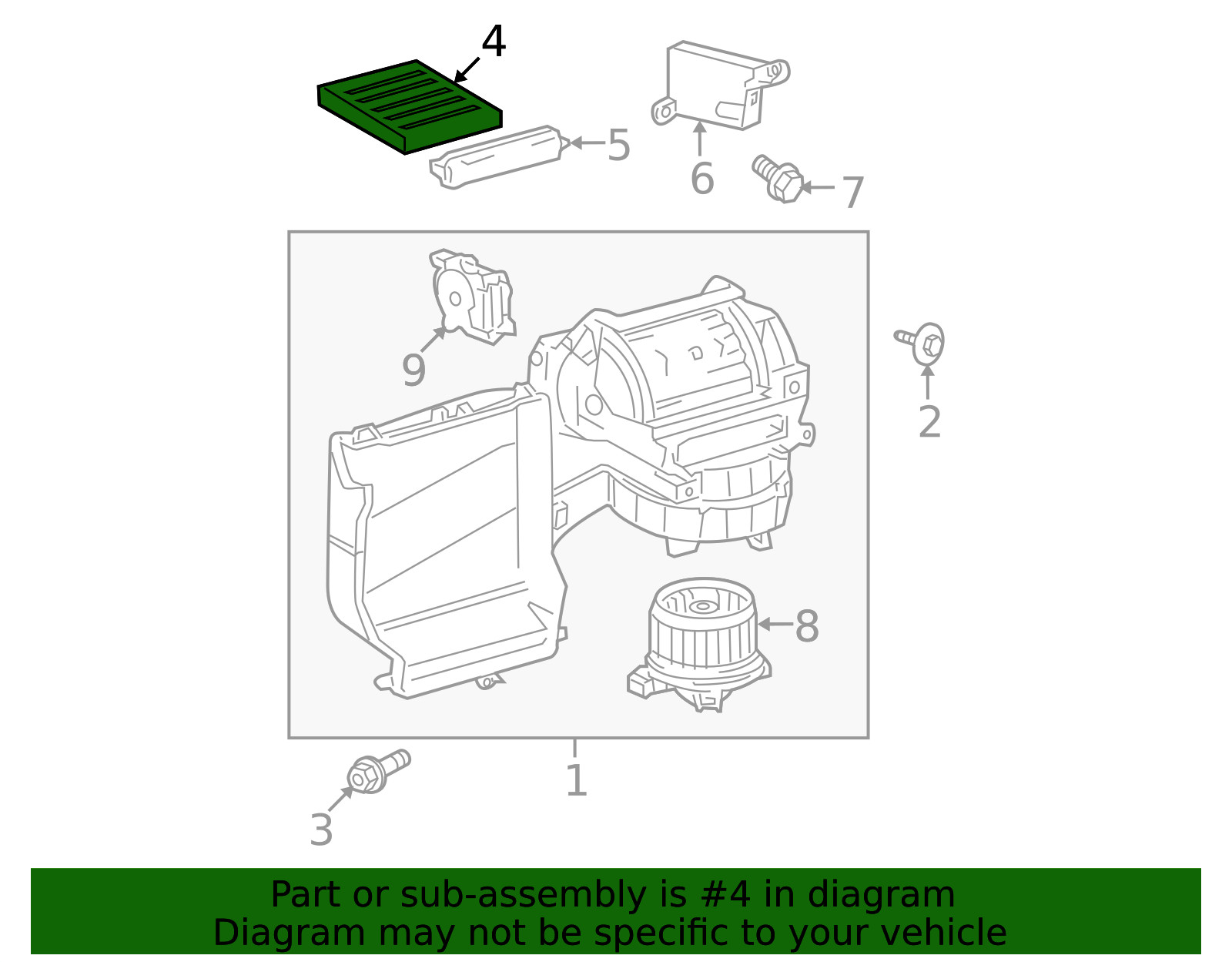 Genuine Official Toyota Cabin Air Filter part# 87139-07010 for Ourisman ...