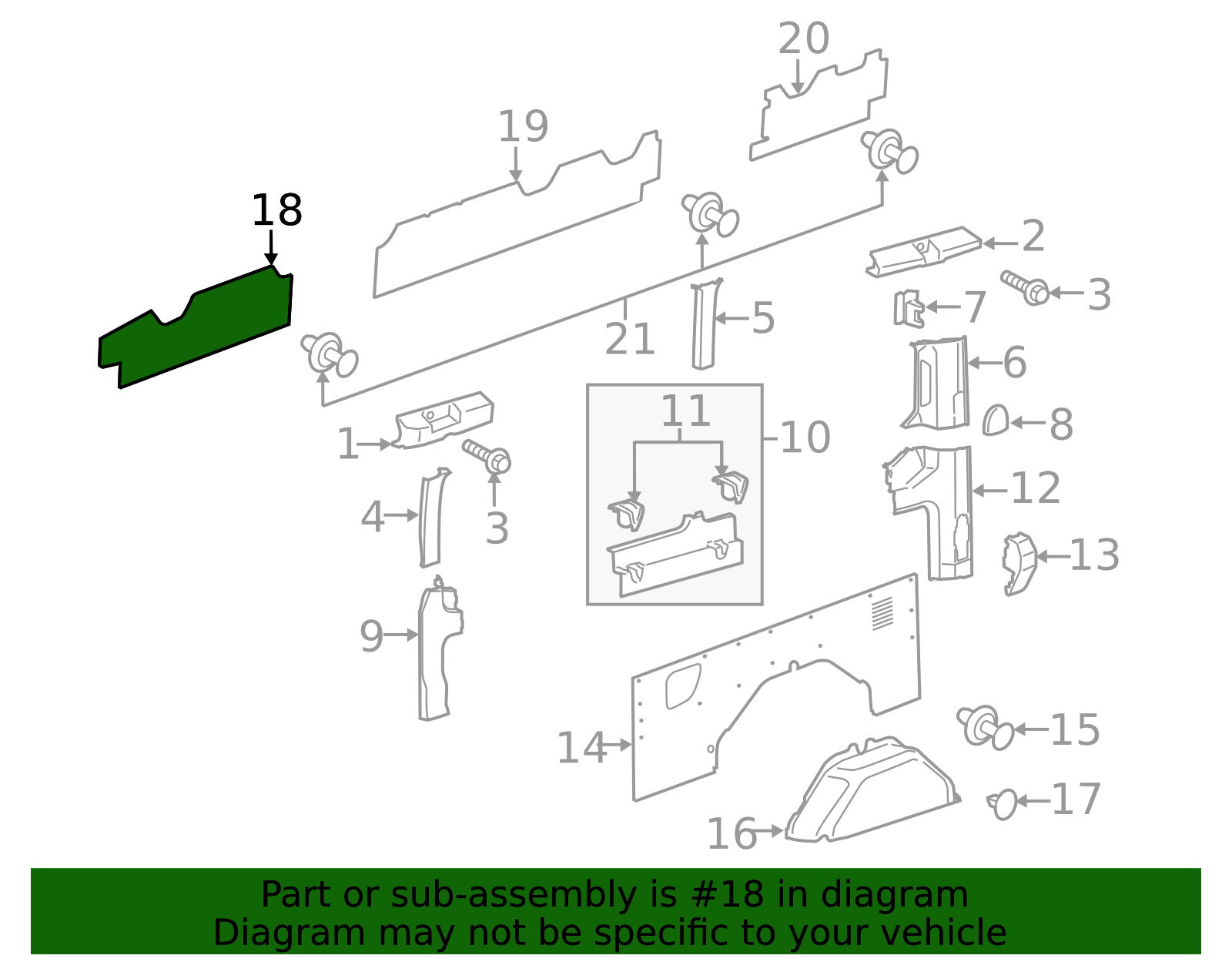 Roof Opening Trim CK4Z-6142410-B | Awesome Parts Ford