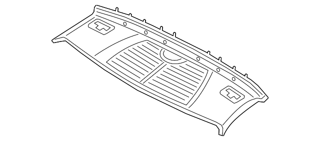2019-2024 Porsche Macan 2019-2024 Porsche Macan - Cowl Grille 95B-805 ...