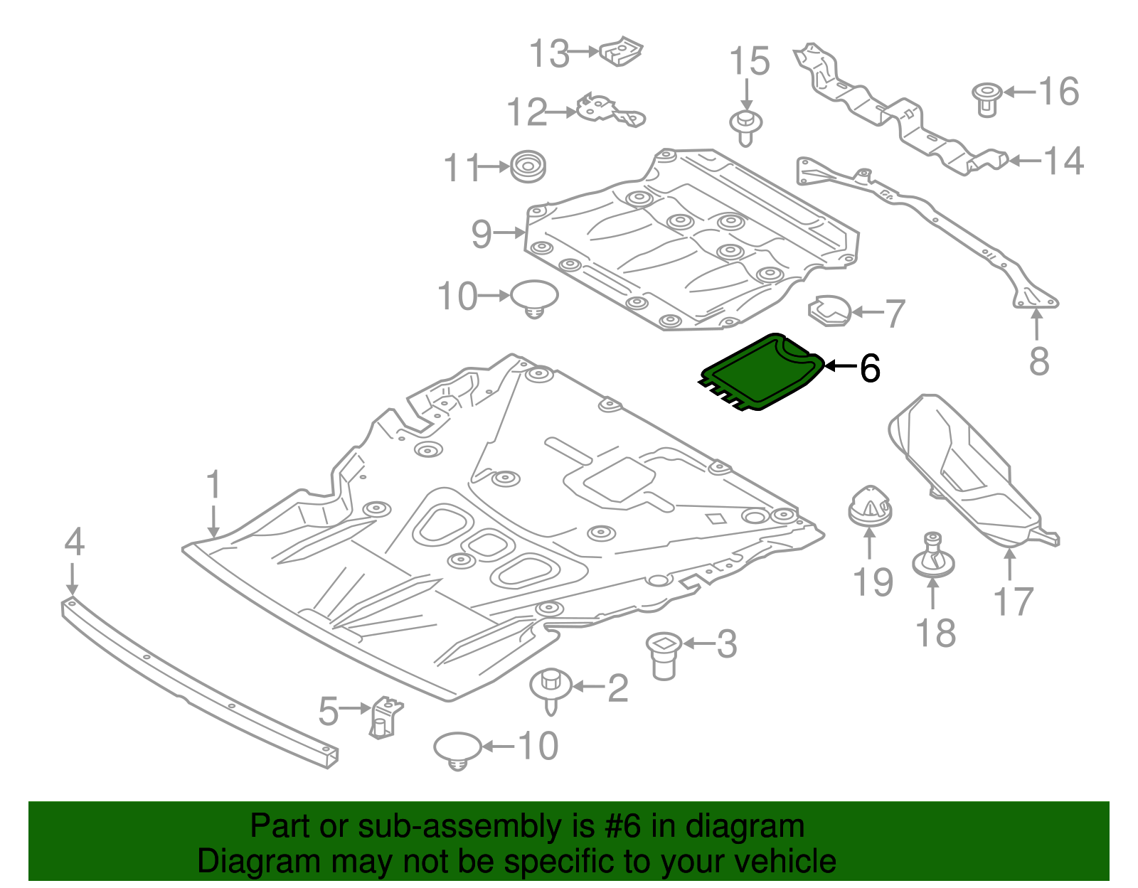 51717376341 - 2015-2020 BMW Access Cover (51-71-7-376-341) | BMW of ...