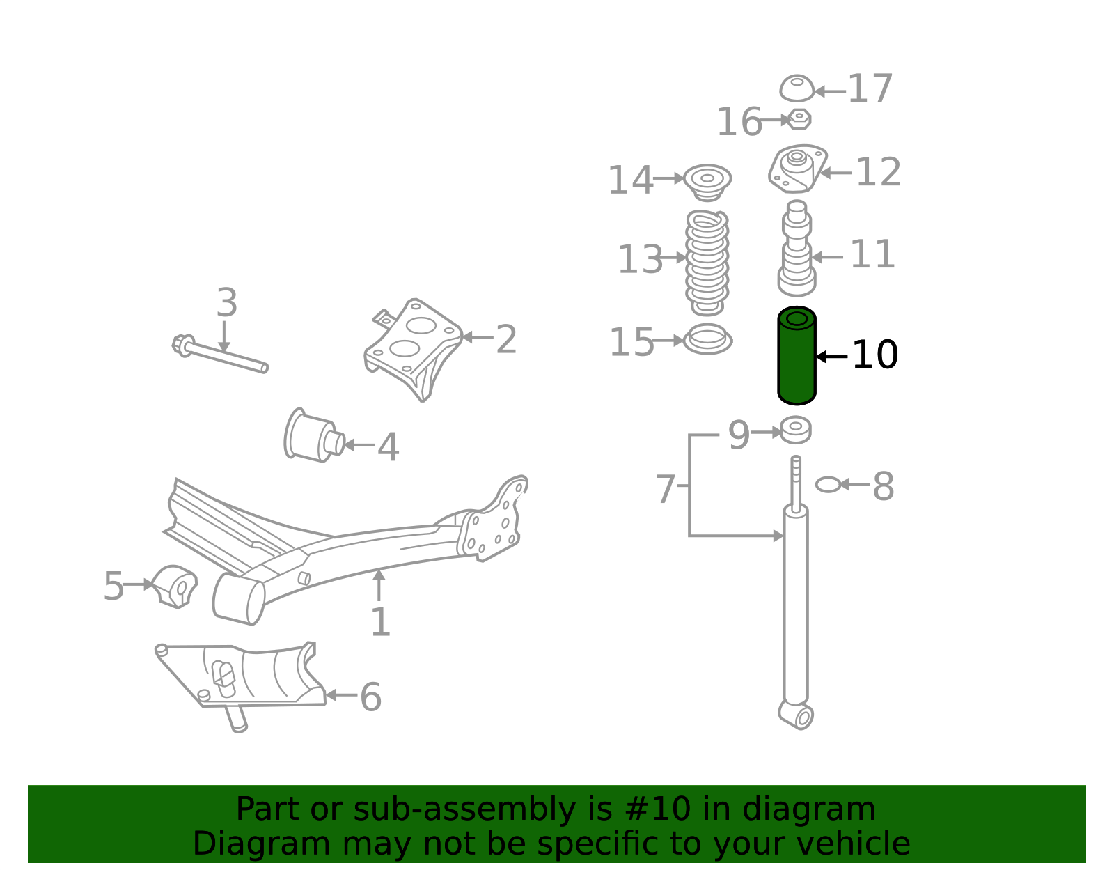1J0-513-425 - High-Quality Shock Absorber Bellows for 2006-2016 ...