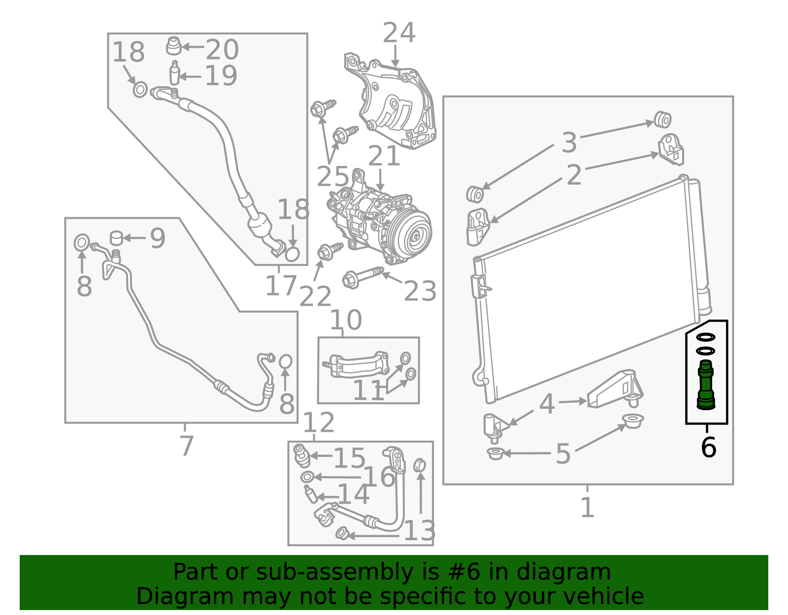22996648 - Air Conditioning Receiver Drier Assembly | Gateway Buick GMC ...