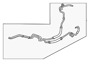 86826748 - Automatic Transmission Oil Cooler Hose Assembly 2021-2024 GM ...